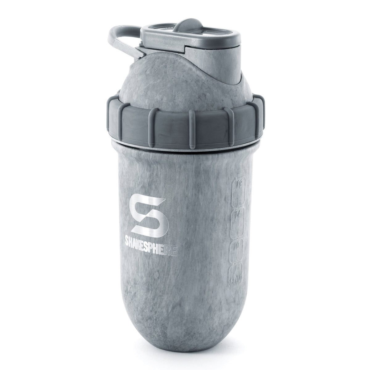 Shakesphere Stainless Steel Protein Shaker Concrete | ShakeSphere AUS